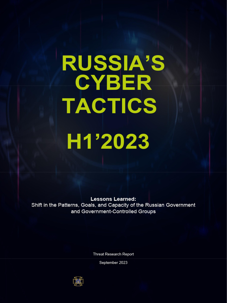 1 | PDF | Cyberwarfare | Security