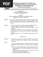 Surat Tugas dan SPPD PAUD | PDF