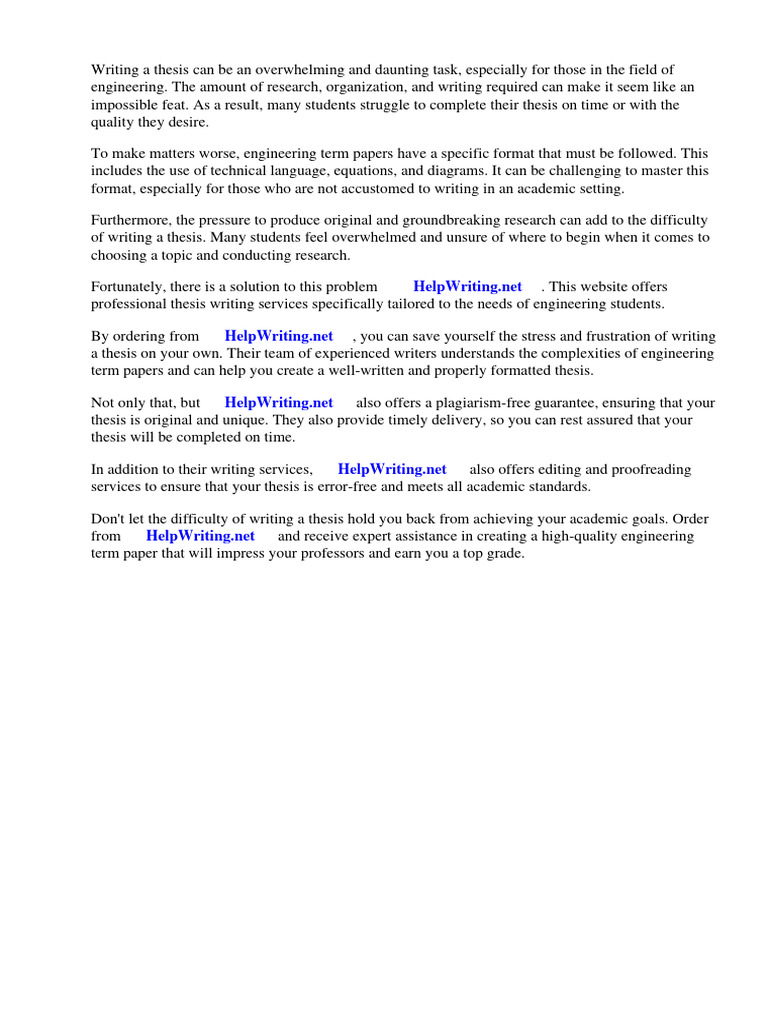 Engineering Term Paper Format | PDF | Engineering | Essays
