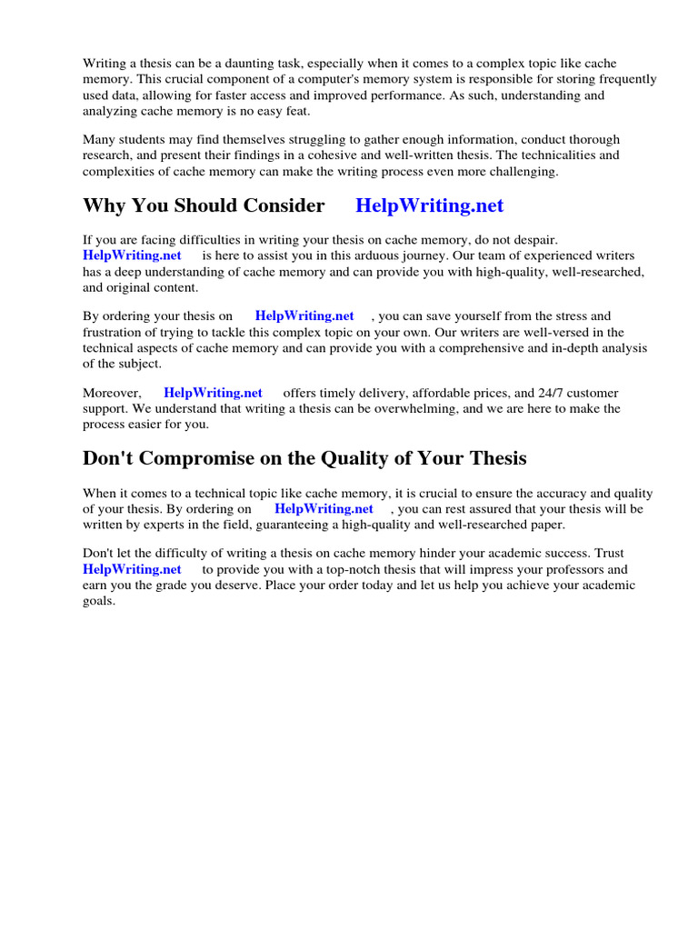 Term Paper On Cache Memory | PDF | Cpu Cache | Central Processing Unit