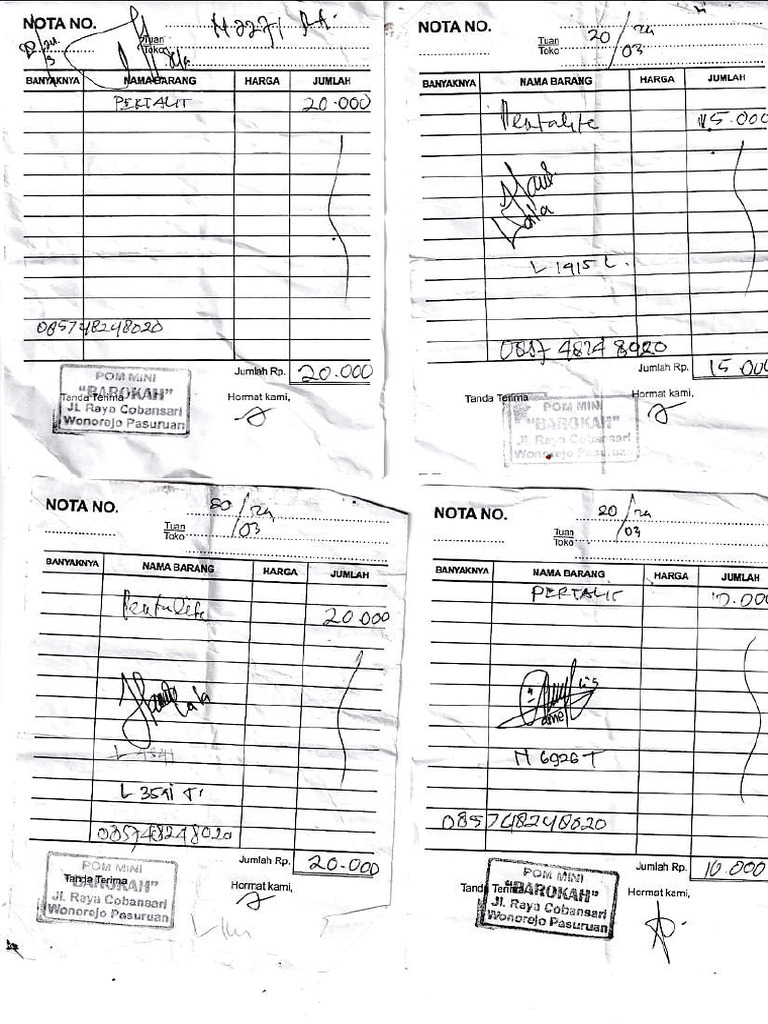 Nota Ops - 20240320 - 0001 | PDF