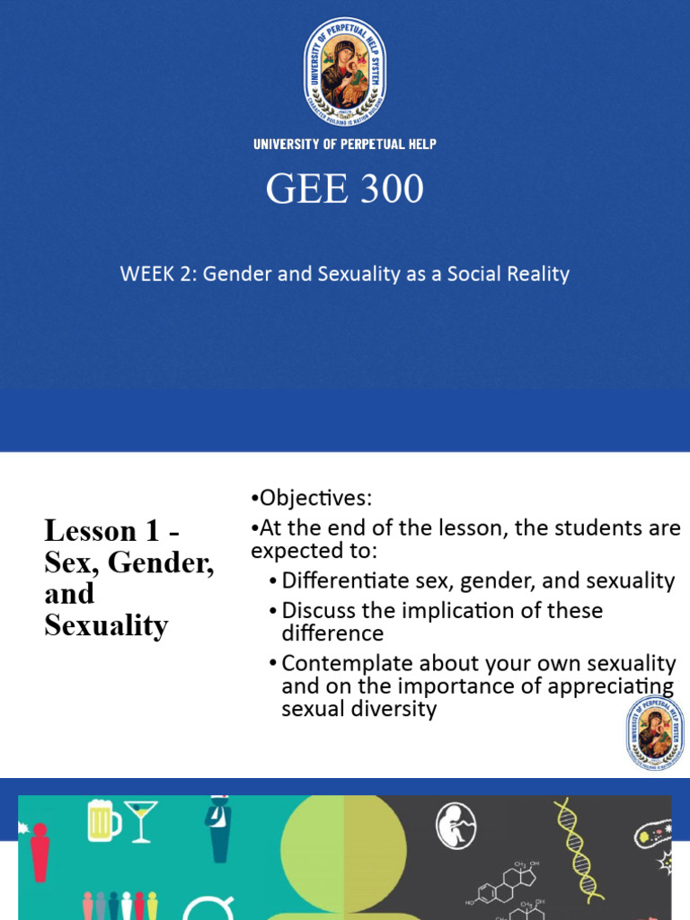 Week 2 GENSOC Lessons 1 3 1 | PDF | Gender Studies | Gender