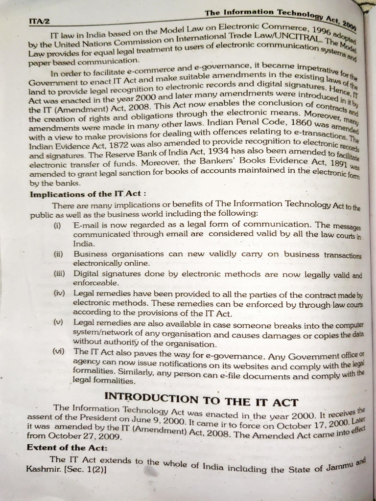 IT Act LEB | PDF