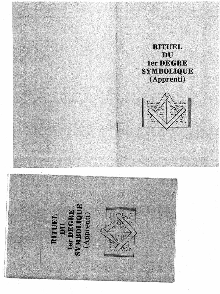 Rituel 1er Degré | PDF