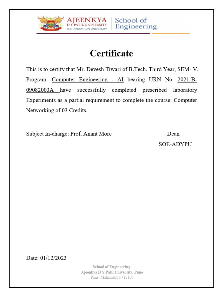 Journal | PDF | Router (Computing) | Computer Network