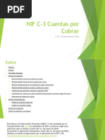 Nif C-3 Cuentas Por Cobrar | PDF | Estado financiero | Contador