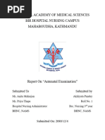 Sample of Midwifery Case Study | PDF | Childbirth | Pregnancy