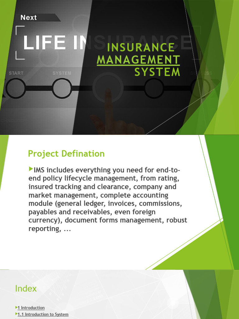 Comprehensive Insurance Management System | PDF | Deductible | Insurance