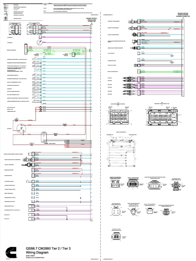 PDF cm2880 Wiring Diagram en - Compress | PDF | Switch | Electrical Engineering