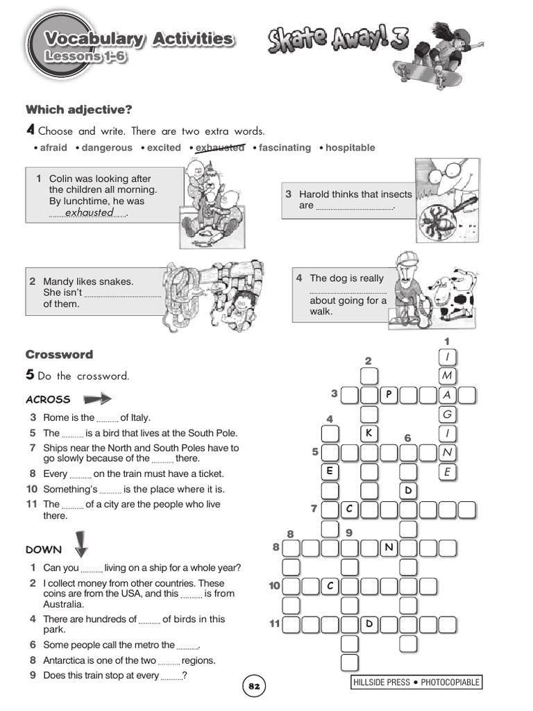 English Vocabulary Worksheets | PDF