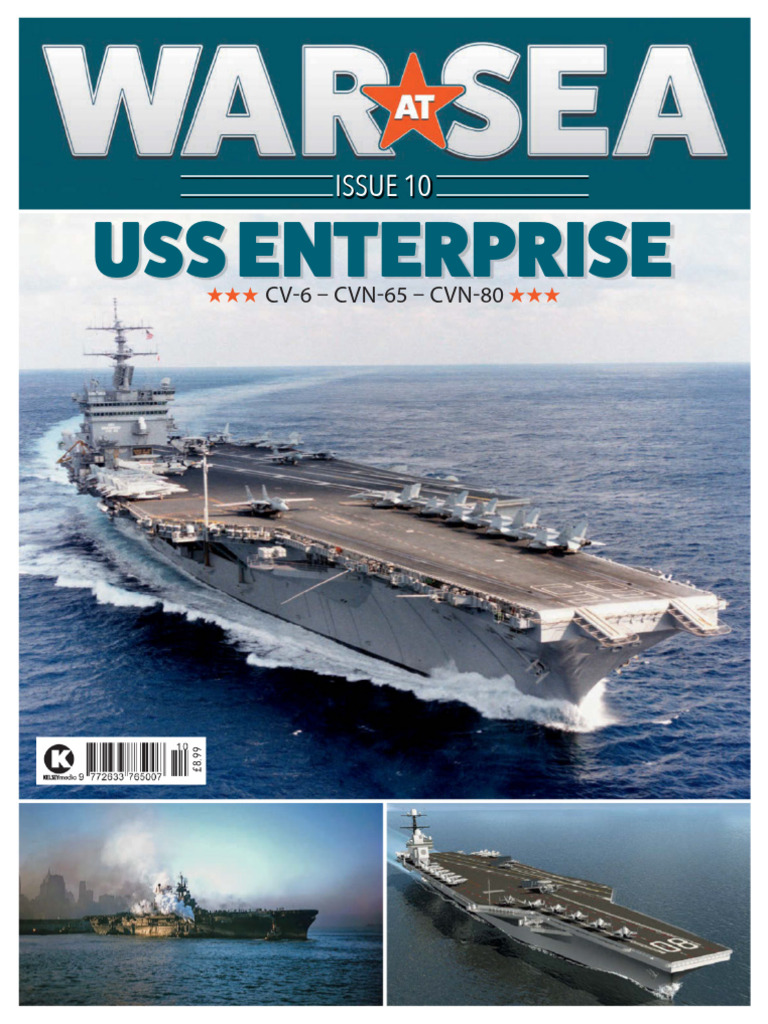 War at Sea - Issue 10, 2022 -- USS Enterprise | PDF | Battle Of Midway | Cruiser