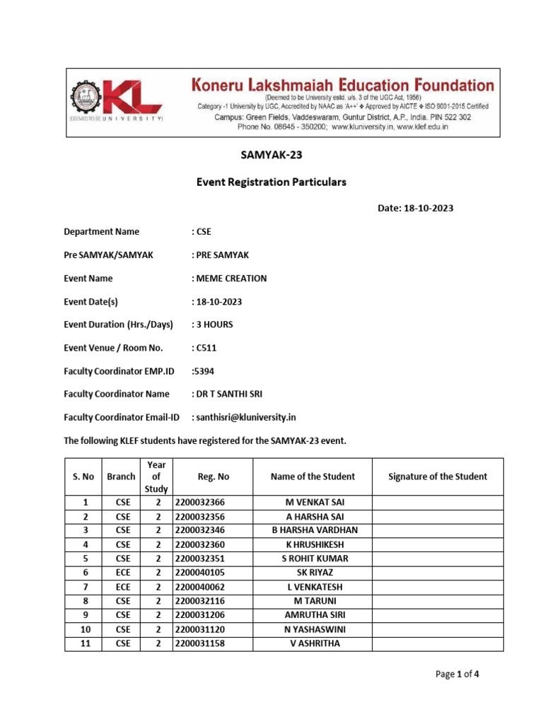 SAMYAK-23: Meme Creation Event | PDF