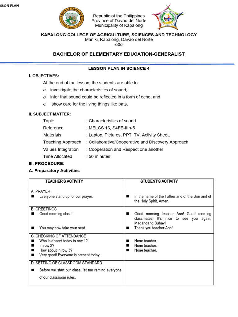 SCIENCE-LP-WEEK8 | PDF | Sound | Pitch (Music)