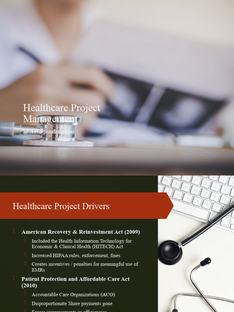 Healthcare Project Management | PDF | Health Care | Nursing