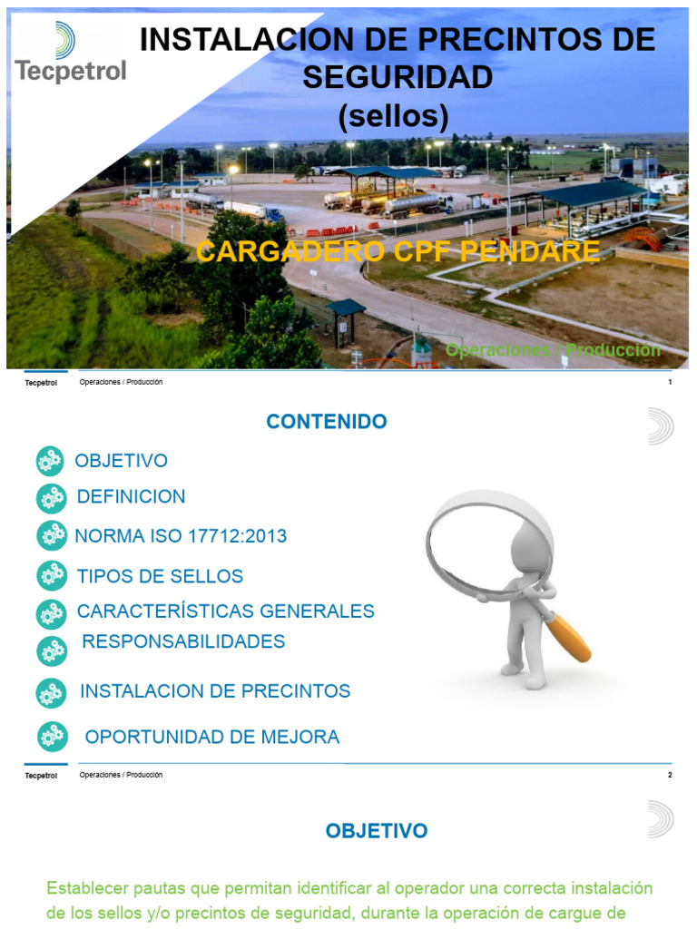 Instalacion de Precintos, CPF Pendare | PDF | Tornillo