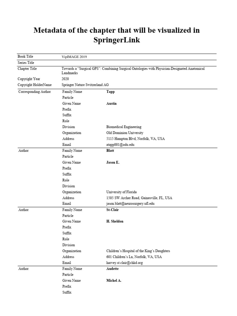 Tapp Ontologies VIPImage 2019 | PDF | Resource Description Framework | Ontology (Information ...
