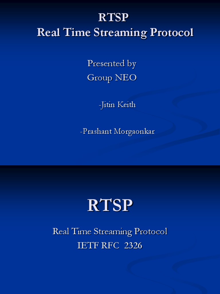 RTSP 2 | PDF | Streaming Media | Network Congestion