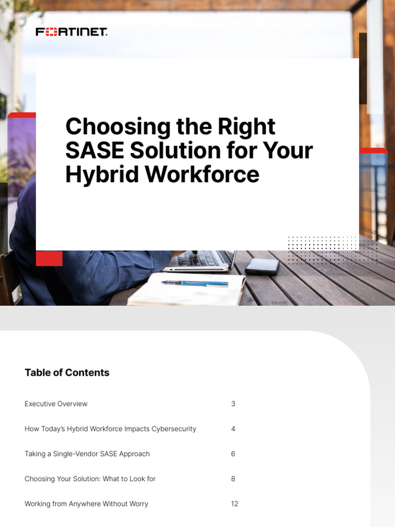 Choosing The Right SASE Solution For Your Hybrid Workforce | PDF | Security | Computer Security