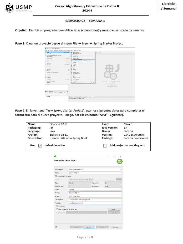 Listado de Usuarios con Spring Boot | PDF | Java (lenguaje de programación) | HTML