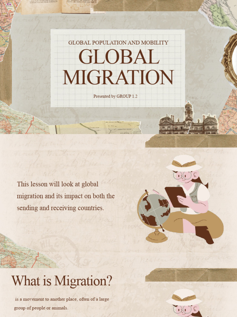 GLOBAL MIGRATION GROUP 1.2 Presentation | PDF | Human Migration ...