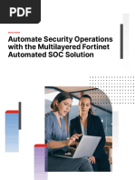 Fortinet Fortirecon Datasheet 2022 | PDF | Computer Security | Security