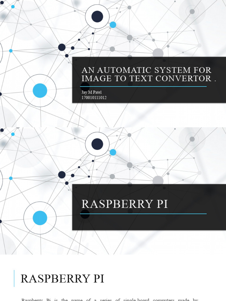 Raspberry Pi | PDF | Optical Character Recognition | Raspberry Pi