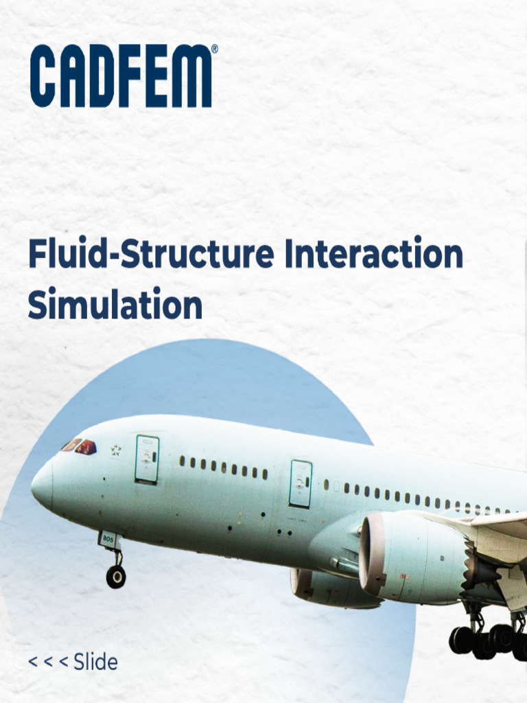 Fluid-Structure Interaction - CADFEM Ansys | PDF
