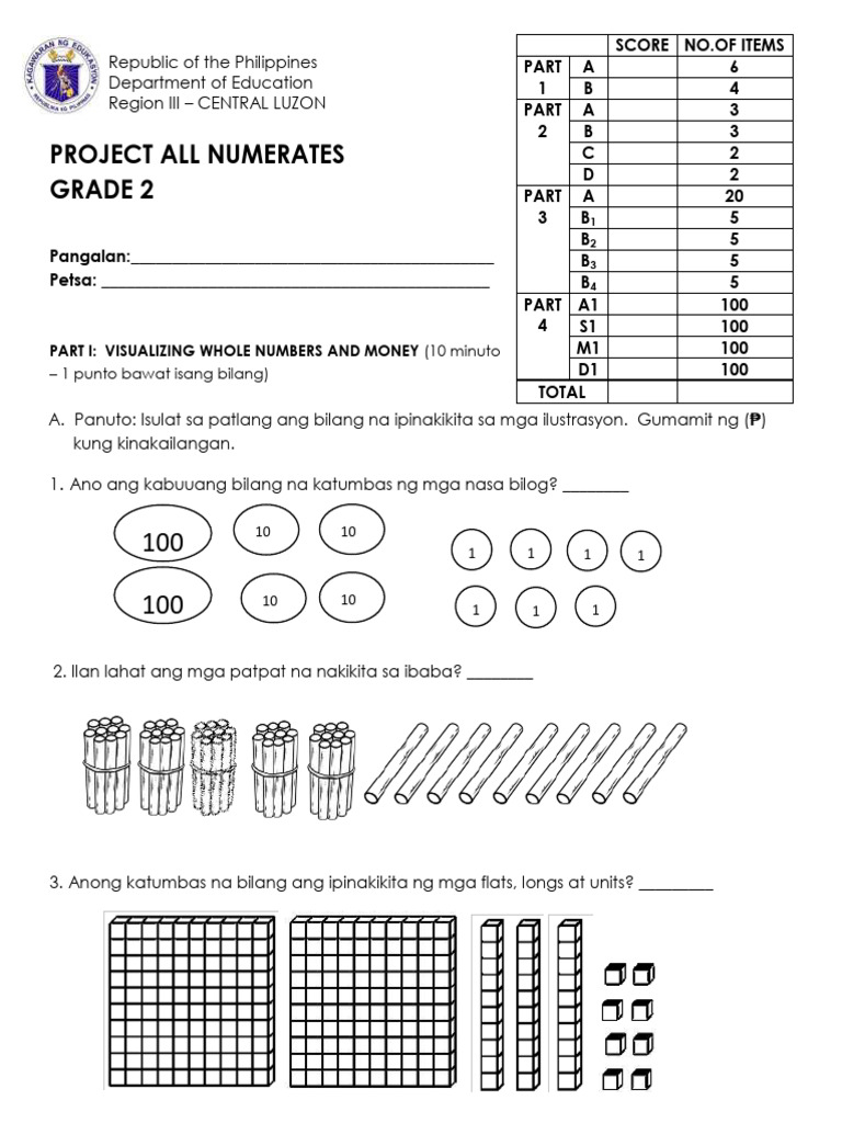 Project An Grade 2 | PDF