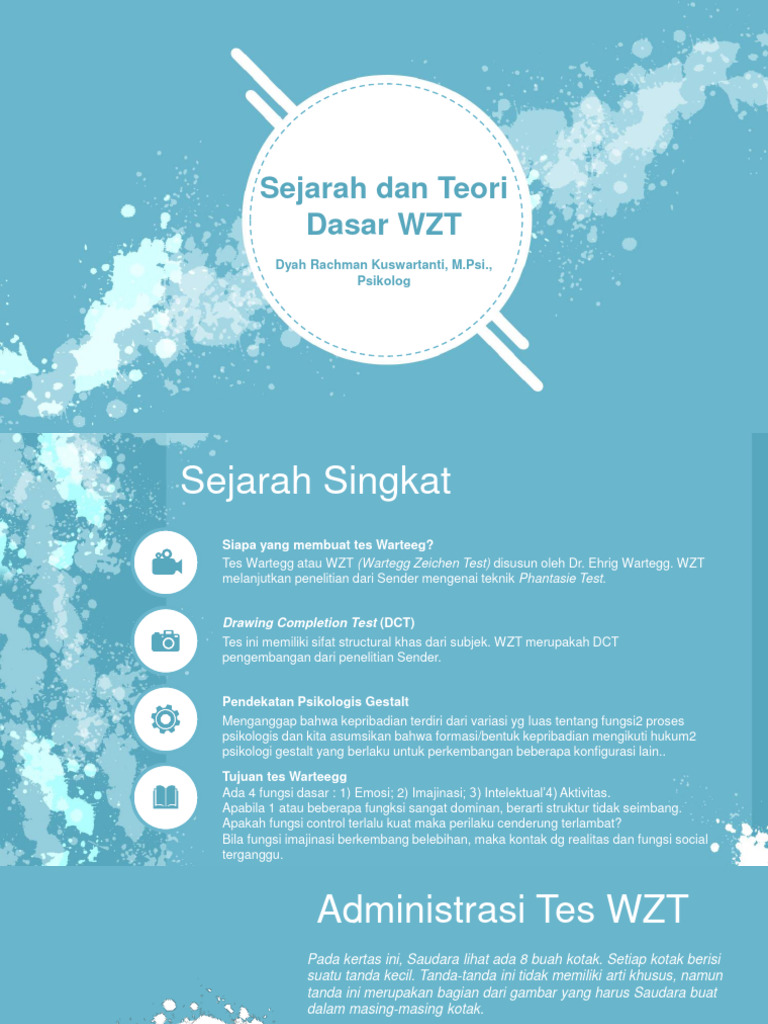 SEJARAH Dan TEORI DASAR WZT | PDF | Pengembangan Diri