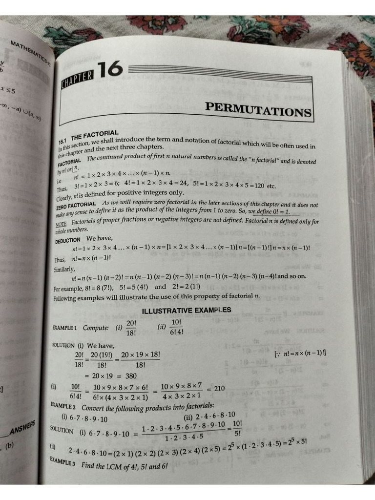 Permutations and Combinations | PDF
