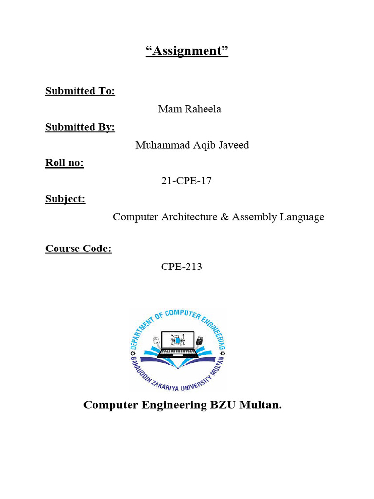 ASSIGNMENT | PDF | Computer Programming | Computing ASSIGNMENT | PDF | Computer Programming | Computing