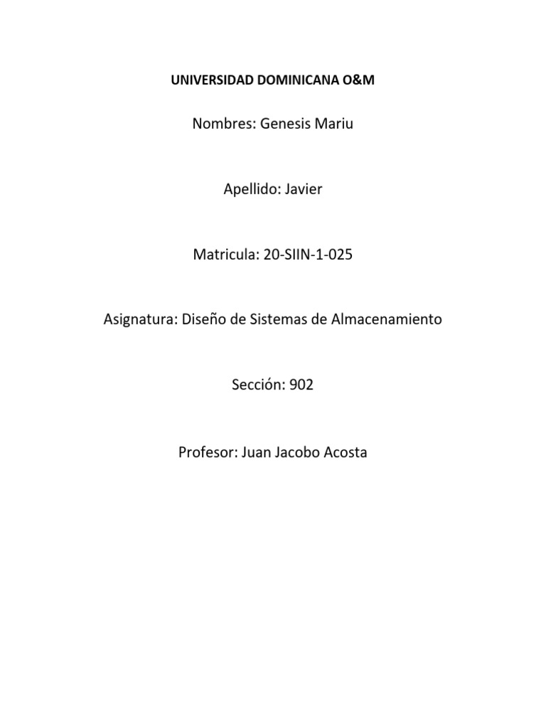 Trabajo Final DSA | PDF | Almacén | Logística Trabajo Final DSA | PDF | Almacén | Logística