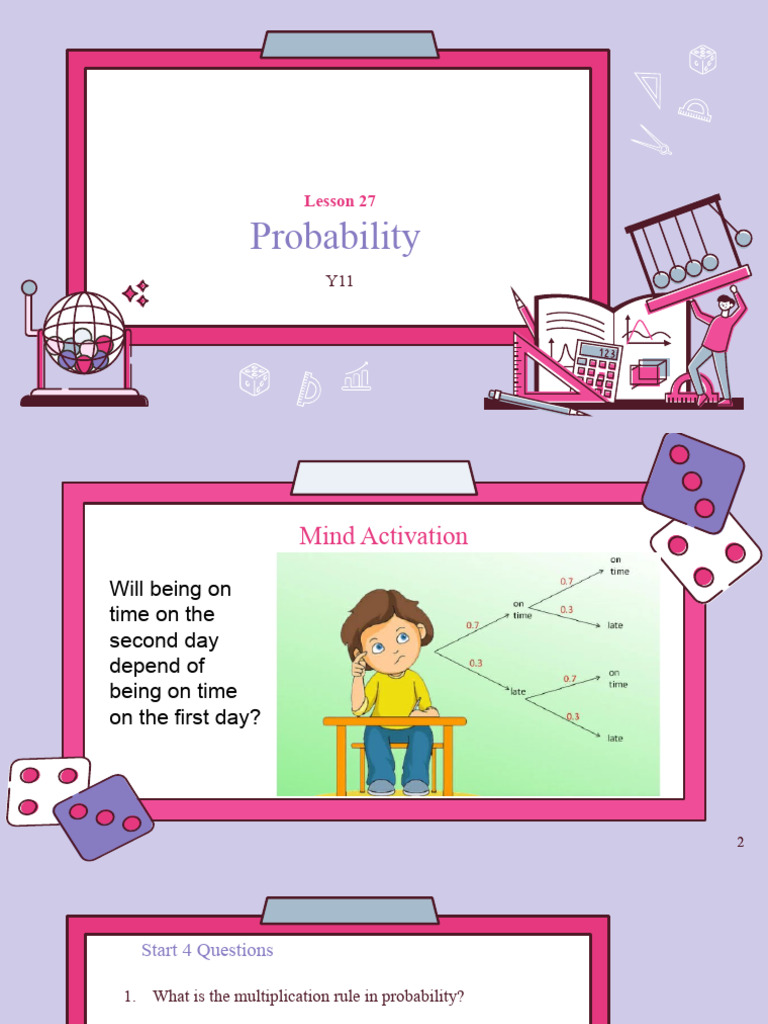 Lesson 27 - Notation and Tree Diagrams | PDF | Applied Mathematics ...