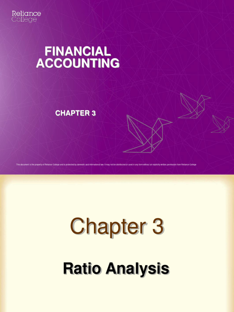 Biz Finance CHP 3B - Ratio Analysis | PDF | Balance Sheet | Equity ...