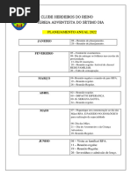 Tabela Todas Especialidades Edificadores | PDF