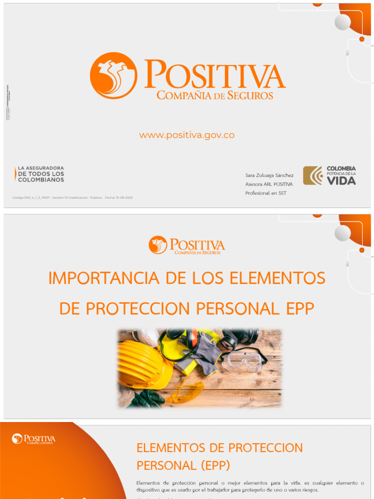 Importancia de Uso de Epp | PDF | Atmósfera de tierra | Guante