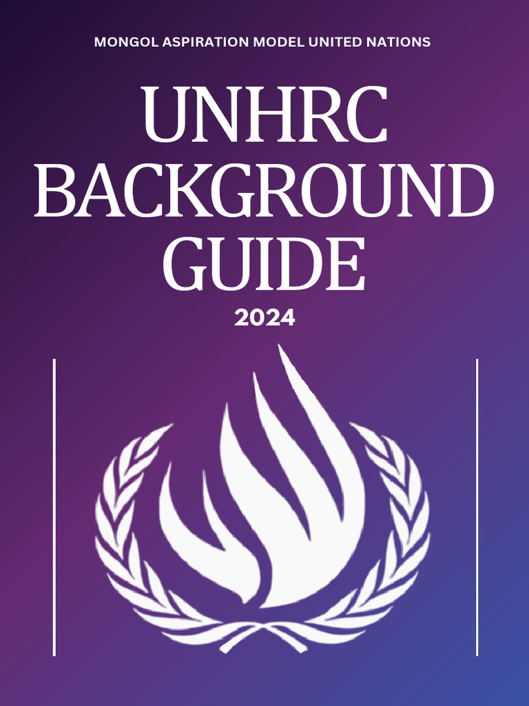 Unhrc Back Guide | PDF | Human Trafficking | Slavery