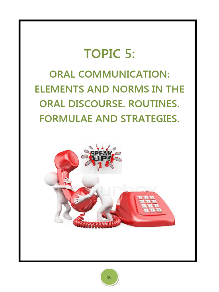Unit 5 | PDF | Communication | Fluency
