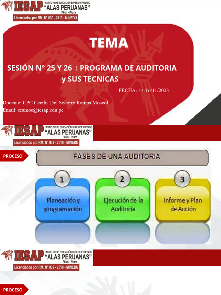 Diapositivas Semana 13 Sesin de Clase 25 y 26 | PDF