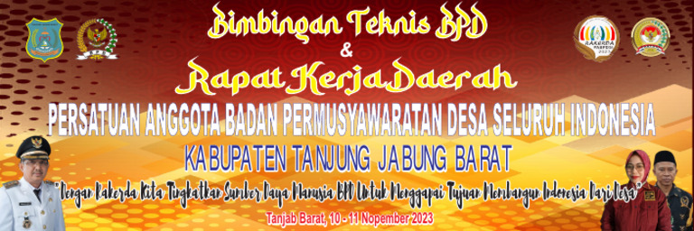 Banner Rakerda Tanjab Fix | PDF