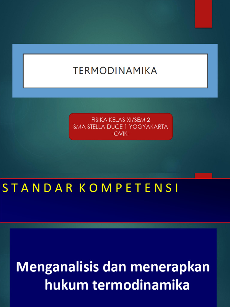 Termodinamika Fix | PDF