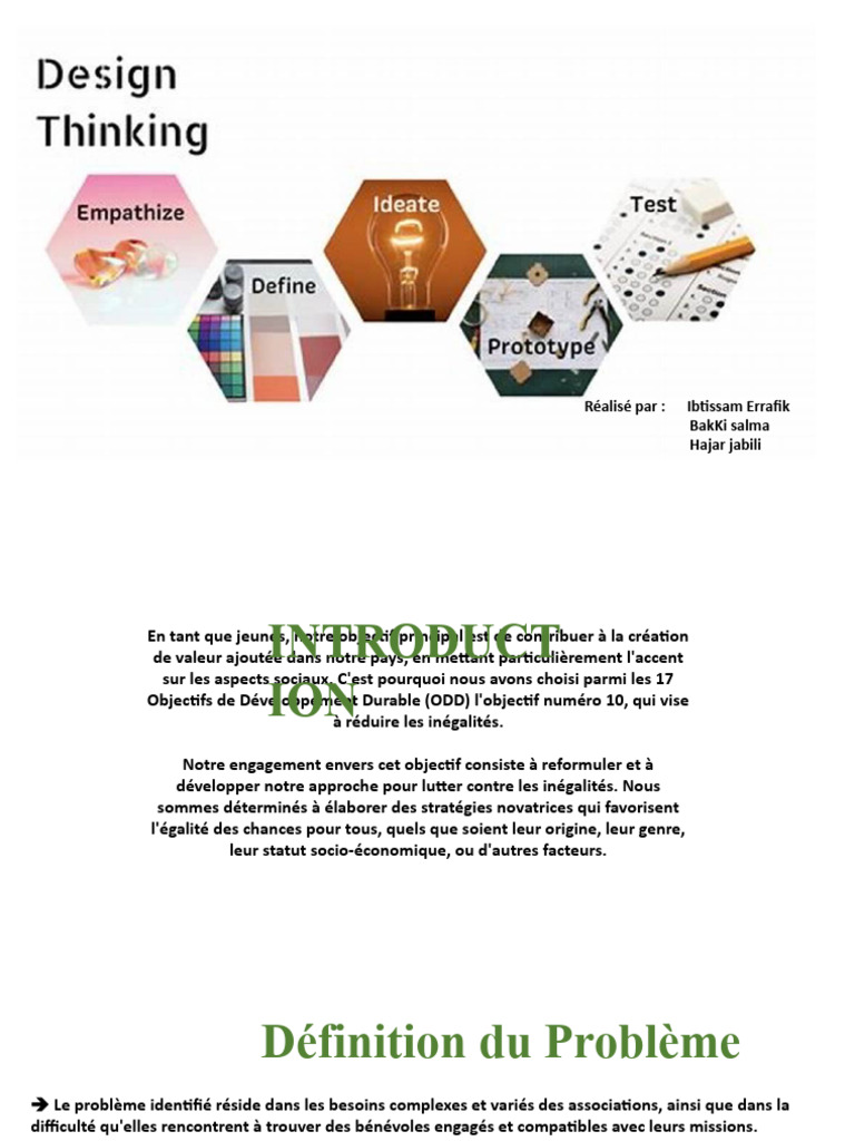 Design Thinking[1][1] | PDF | Bénévolat