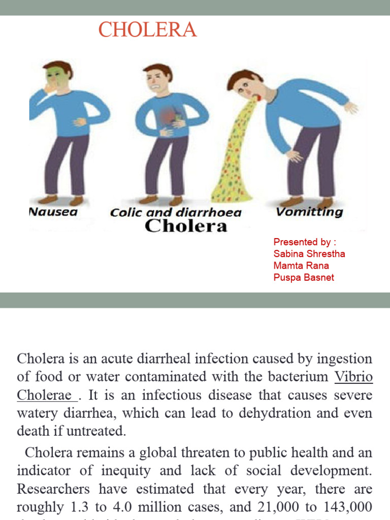 CHOLERA(6) | PDF | Cholera | Diarrhea