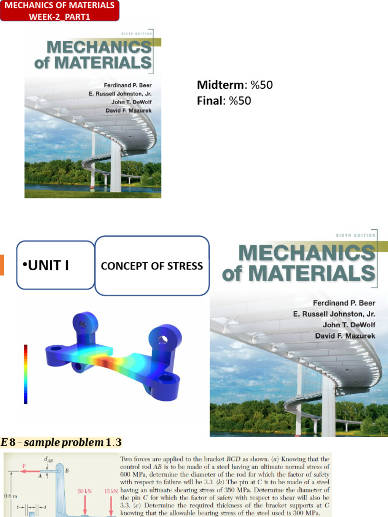 Strength of Materials Week2 Part1 | PDF | Strength Of Materials ...