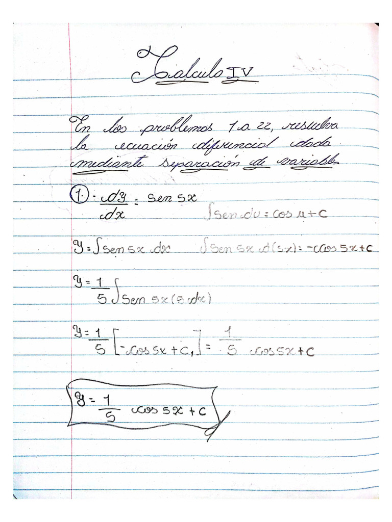 Calculo 4 Pdf
