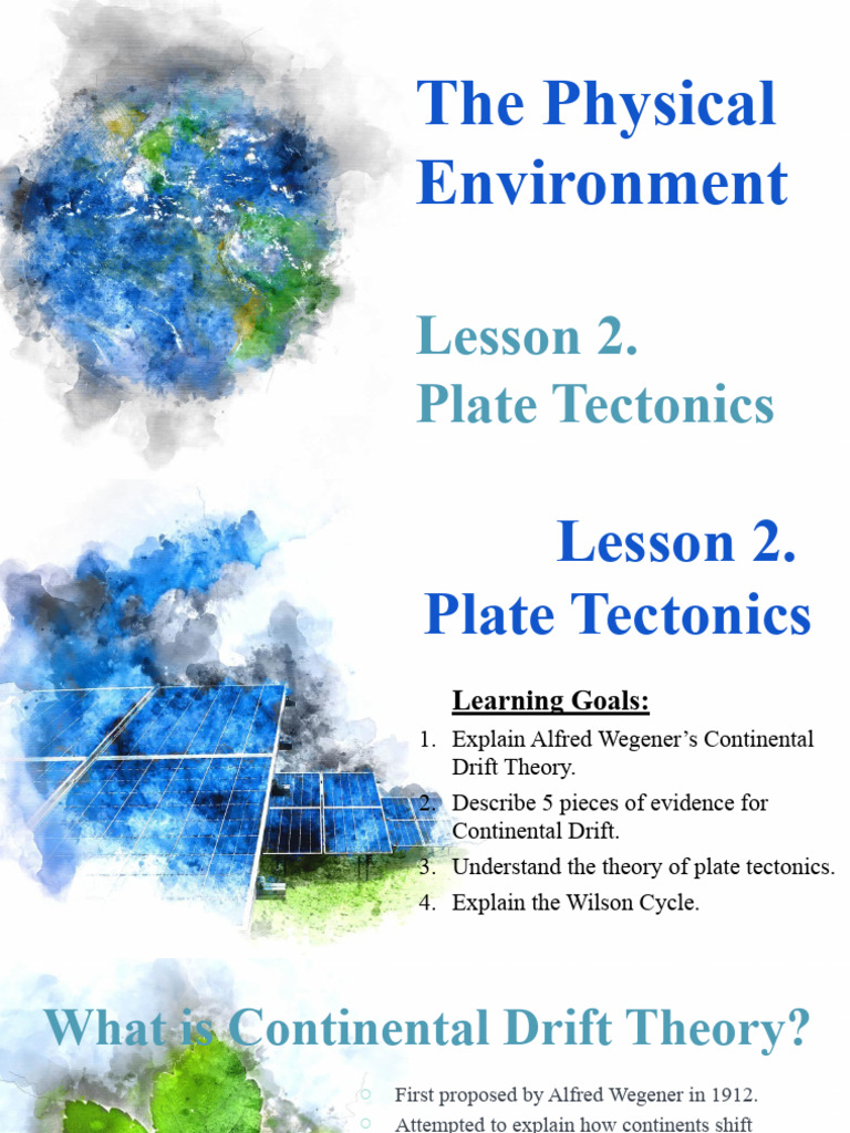 3 - Plate Tectonics | PDF | Plate Tectonics | Nature