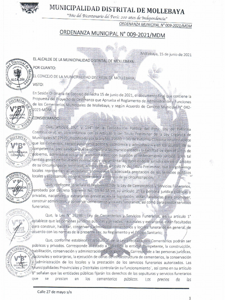 OM-N°009-2021- | PDF