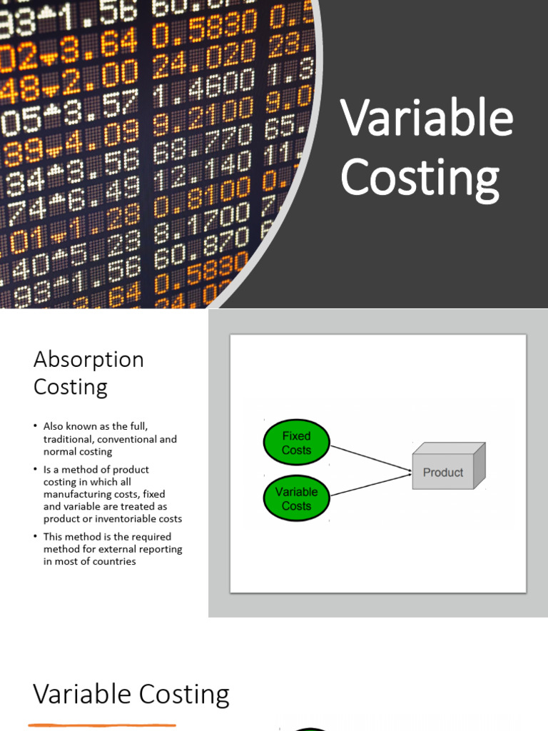 Variable Costing PUP | PDF