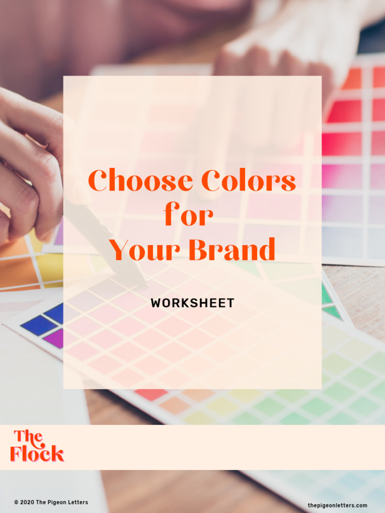 Brand Color Selection Guide | PDF | Color | Visual System