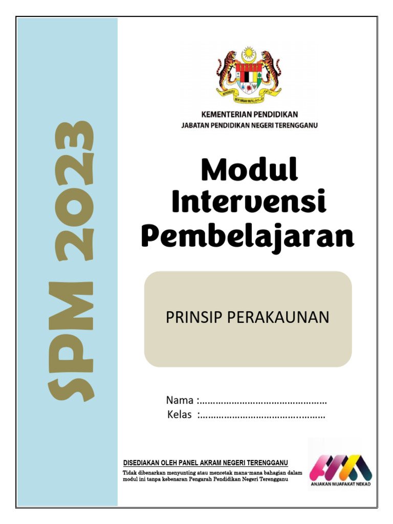 Koleksi Kerstas 1 Mip 2023 Prinsip Perakaunan | PDF